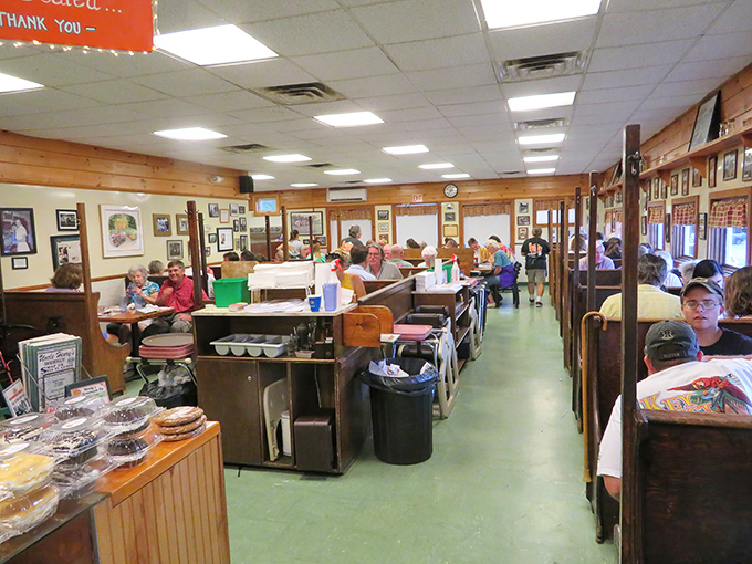 Step into a time capsule of Americana. Moody's interior is where Norman Rockwell meets your grandma's kitchen, with a dash of Maine charm.