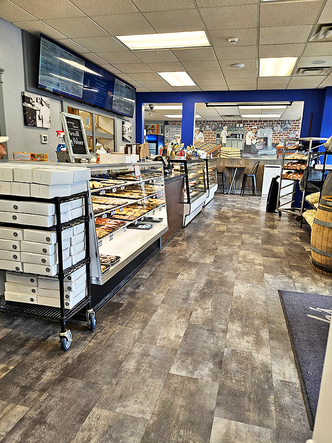 Step inside and feast your eyes on this bakery wonderland. It's like Willy Wonka's factory, but with fewer Oompa Loompas and more delicious pastries.