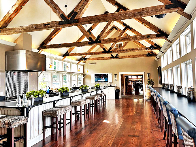 Wine lovers, rejoice! This rustic-chic tasting room is where grape dreams come true. Sip, savor, and let your worries melt away.