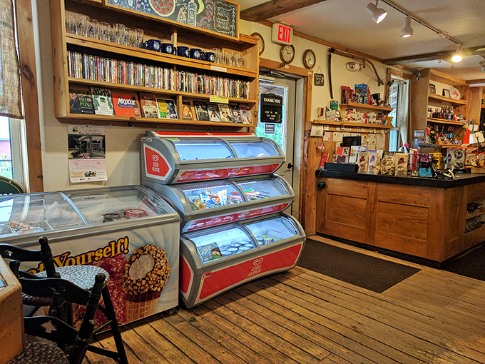 Step inside and let the treasure hunt begin! From quirky knick-knacks to craft brews, this general store is a cornucopia of delights.