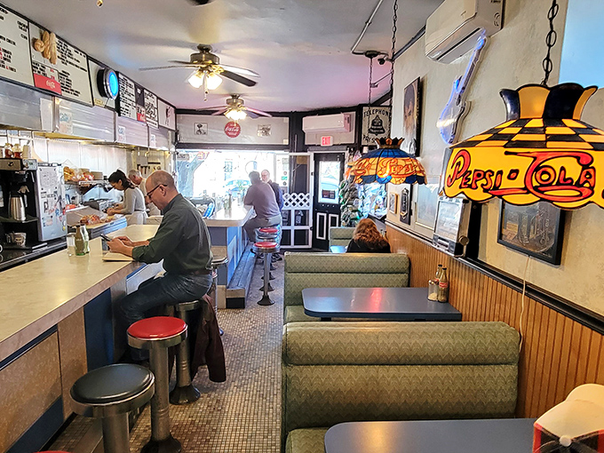 Slide into a booth or belly up to the counter &ndash; either way, you're in for a feast of nostalgia and comfort food.