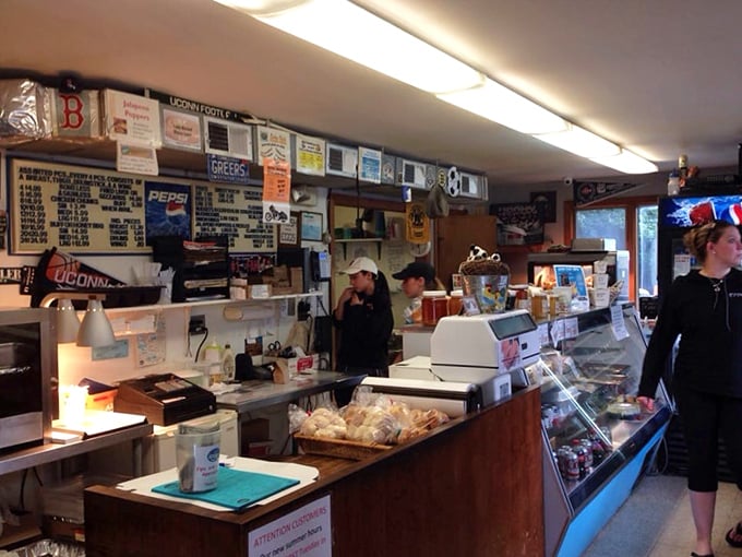 Step into a time capsule of comfort food. The interior may be simple, but the aromas are anything but.