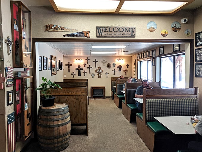 Step inside and feel the warmth! This isn't just a diner; it's a time machine to when conversation flowed as freely as the coffee and laughter was always on the menu.