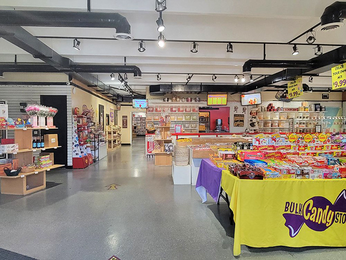 Step into a world where sugar reigns supreme. This candy wonderland is enough to make even the Tooth Fairy reconsider her career choice.