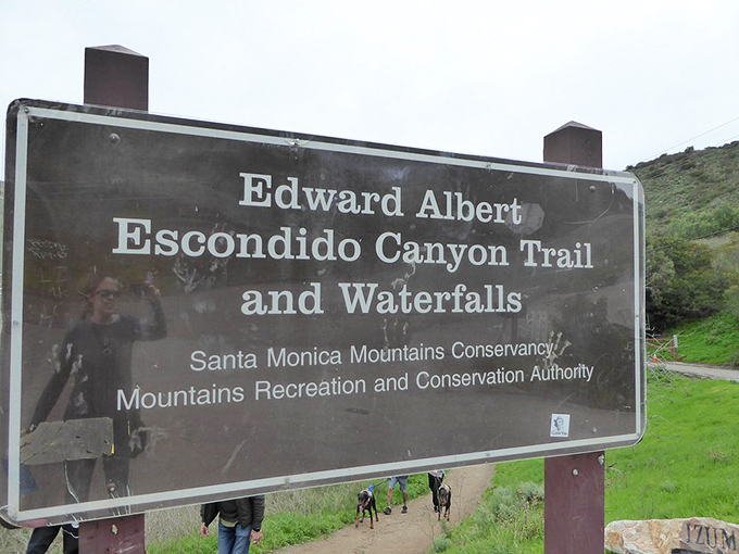"Edward Albert Escondido Canyon Trail and Waterfalls" - sounds like a mouthful, but trust me, it's easier to hike than it is to say!