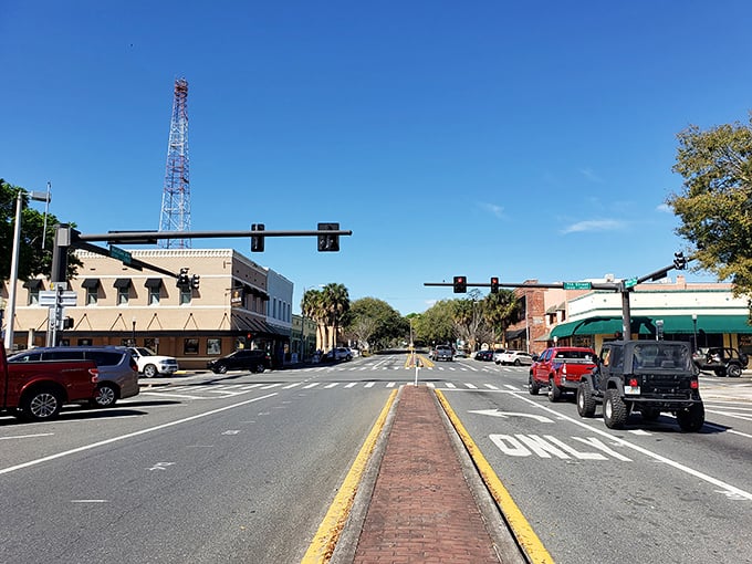 Main Street magic: Where traffic lights and palm trees coexist, and every corner whispers tales of small-town charm.