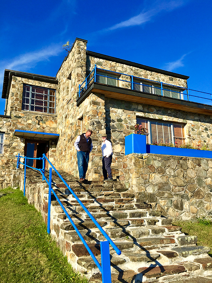 Stairway to... science? These stone steps lead to a world where conventional wisdom takes a backseat to cosmic energy and out-of-this-world theories.