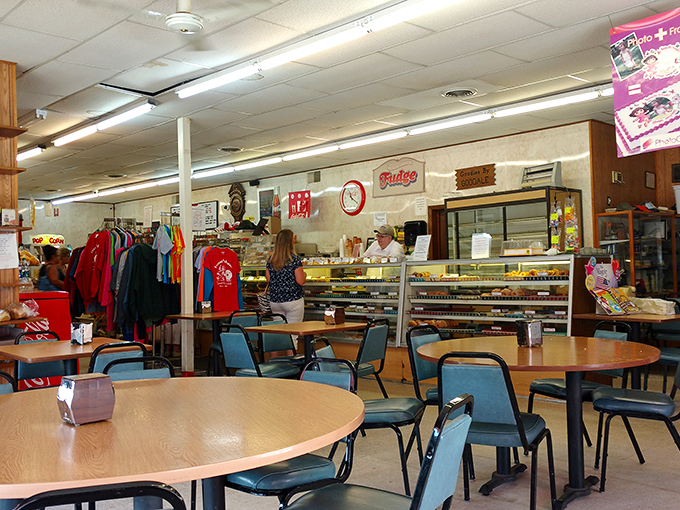 Step into a time machine of taste! Goodale's interior is a charming blend of old-school diner and cozy bakery, where calories fear to tread.