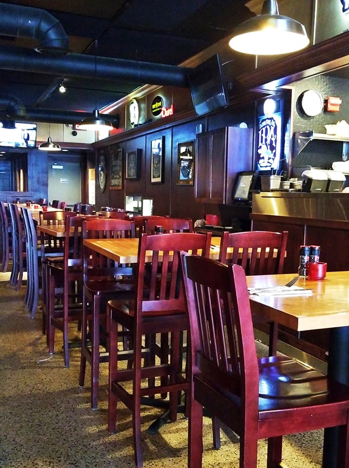 Step into a time machine of taste! Busters' interior is where 'Cheers' meets 'Top Chef' &ndash; cozy, inviting, and ready to serve up deliciousness.