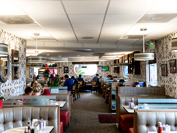 Step into a time capsule of culinary nostalgia. Jack's interior is where retro charm meets modern appetite, with a side of friendly chatter.