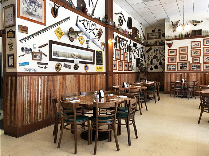 Step into a time capsule of Old Florida, where every nook tells a story and every cranny holds a surprise. It's like Hemingway's den met a natural history museum!