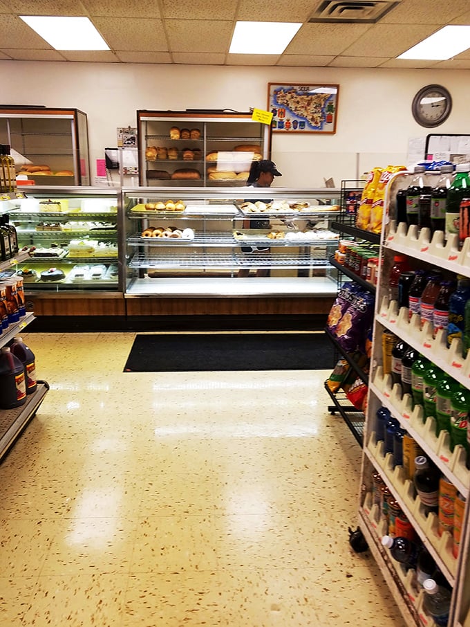 Step into a time capsule of deliciousness. This no-frills interior houses more flavor than a 1950s soda fountain on steroids.