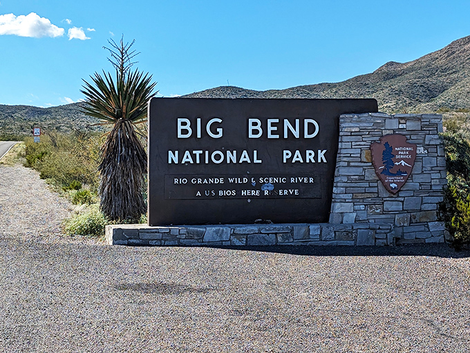 Welcome to the land of big skies and even bigger adventures! This sign marks the gateway to a Texan wonderland that's more "yee-haw" than "y'all come back now."