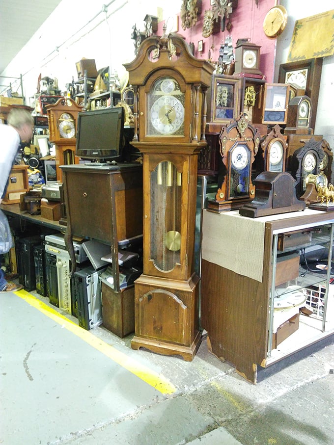 Tick-tock, it's time to shop! This collection of vintage clocks isn't just telling time; it's telling stories of bygone eras.
