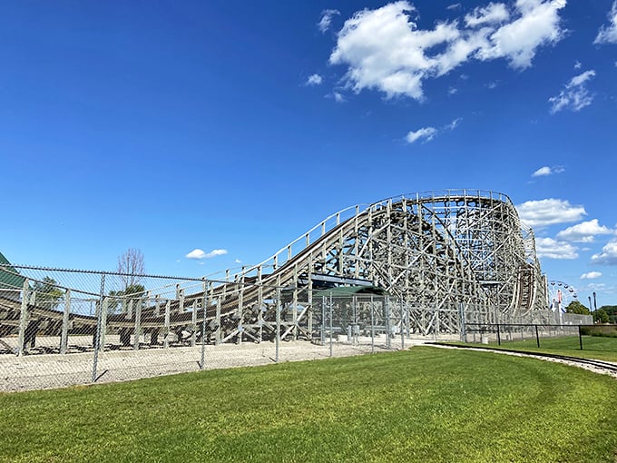 All aboard the nostalgia express! Bay Beach's classic rides prove you're never too old for childlike wonder.