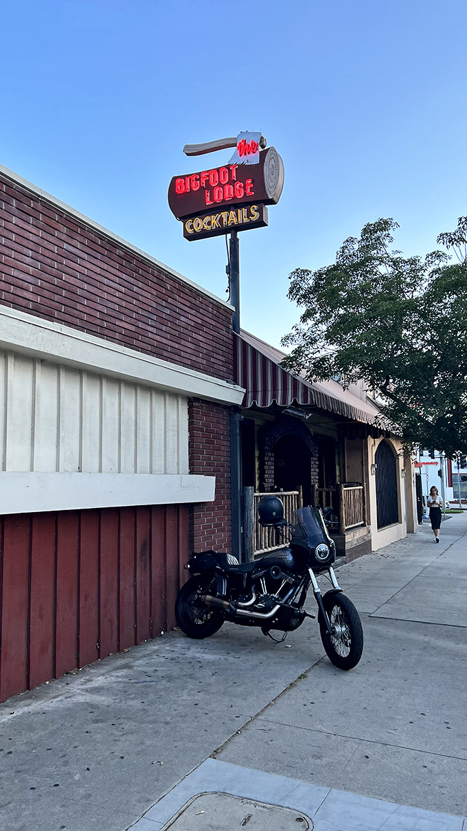 Bigfoot sighting guaranteed! This rustic retreat brings Sasquatch out of hiding and into your cocktail glass. Cheers to cryptid concoctions!