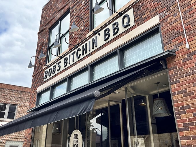 Bob's Bitchin' BBQ: Where the name is as bold as the flavors. This brick-faced beauty is serving up some seriously saucy attitude!