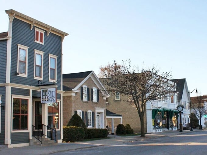 Cedarburg: Where every day feels like a Hallmark movie. This main street is so quaint, it makes gingerbread houses jealous.