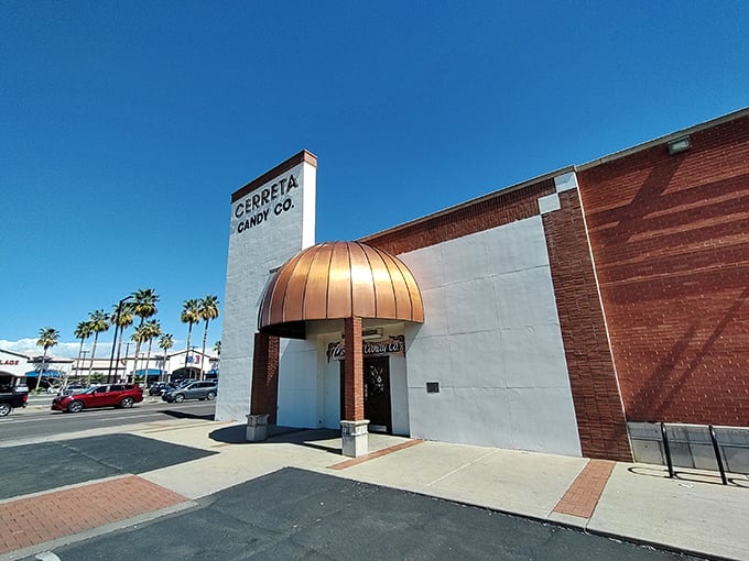 Holy chocolate, Batman! This copper-domed candy castle is where sweet dreams are born and diets go to die.