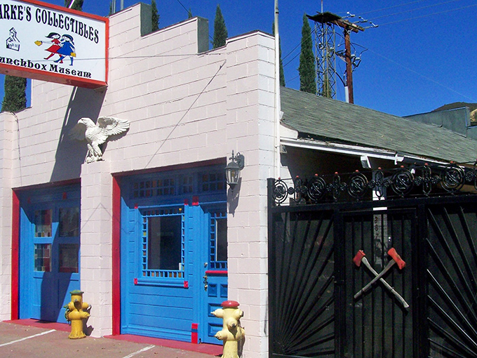 Nostalgia overload! Step into a time machine of pop culture at Clarke's Collectibles, where lunch was always served with a side of cartoon heroes.