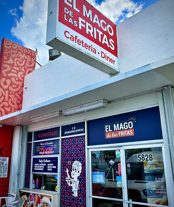 El Mago de las Fritas: Where burgers get their Cuban passport. Prepare for a flavor fiesta!