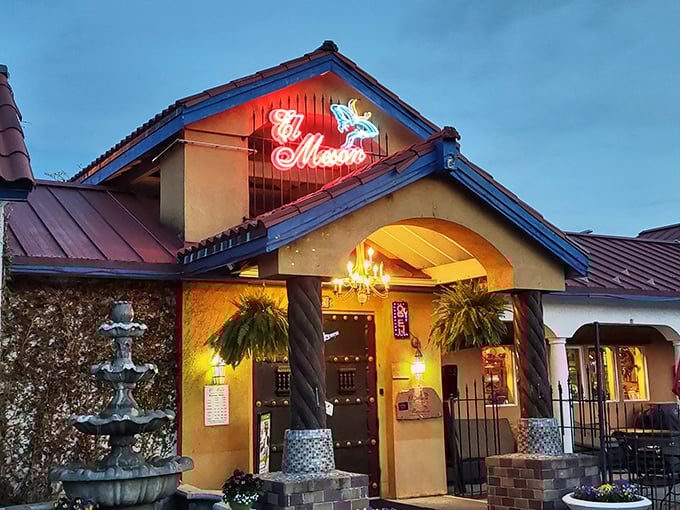El Meson: Where Ohio meets Havana! This stucco-clad gem is like finding a lost episode of "I Love Lucy" – colorful, zesty, and full of surprises.