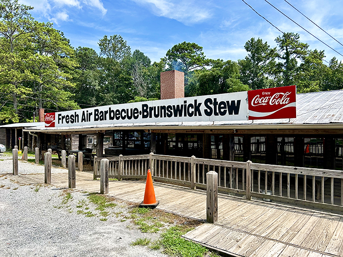 Fresh Air Bar-B-Que: A time machine disguised as a restaurant. Step back to 1929 and savor some seriously good 'cue!