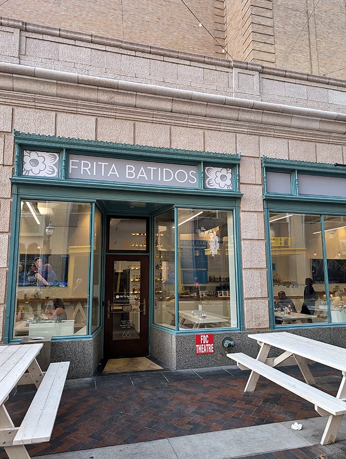 Frita Batidos: Where Cuban comfort food meets hipster chic. This Detroit hotspot looks like it could be the set of a cool indie film about food and friendship.