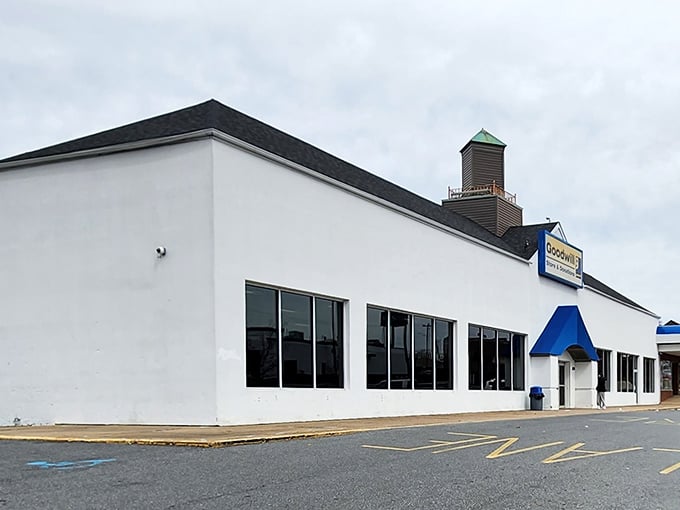 Goodwill: Where your donations transform into someone else's 'Eureka!' moment. This place is bigger than my first apartment!