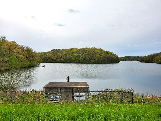 Nature's infinity pool: This lake view stretches further than your imagination (and probably your last vacation budget).