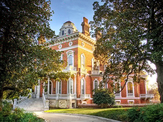 Hay House: Southern grandeur on steroids! This Macon mansion puts the 'ante' in antebellum with its jaw-dropping Italian Renaissance Revival style.