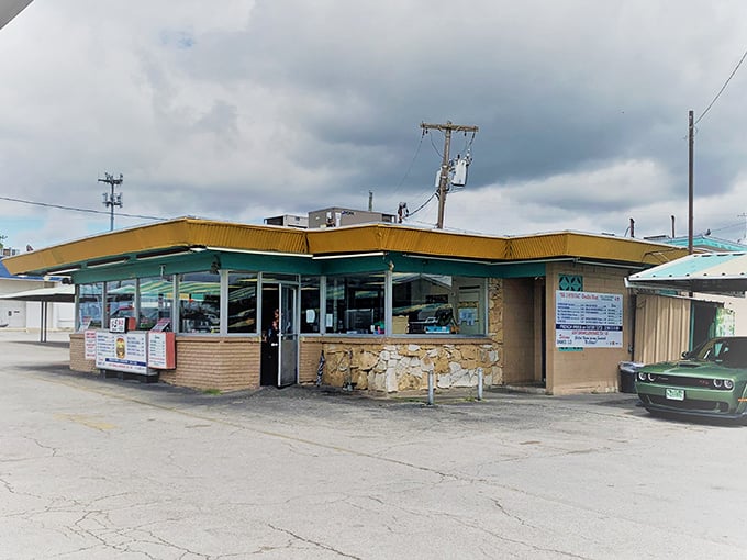 Keller's Drive-In: Where your car becomes a time machine! This classic joint serves up nostalgia faster than you can say "Happy Days."