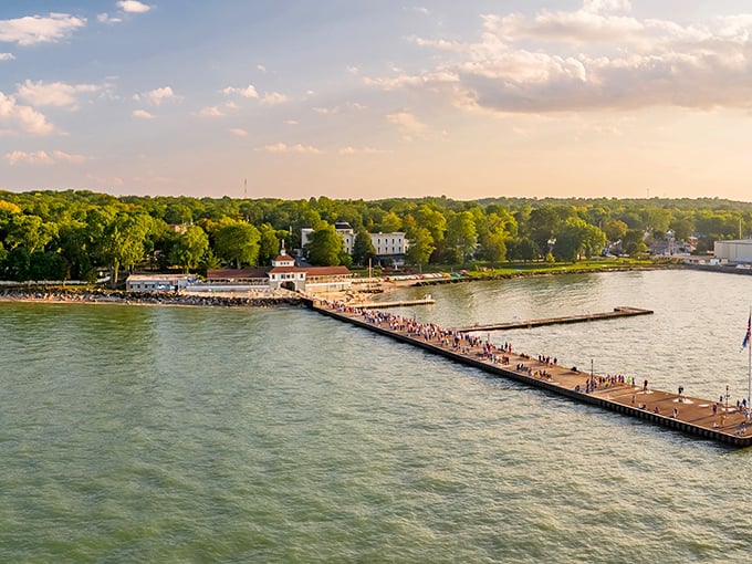 Lakeside Chautauqua: Norman Rockwell's dream come to life. Rocking chairs and lake views &ndash; the perfect recipe for leaving stress behind.