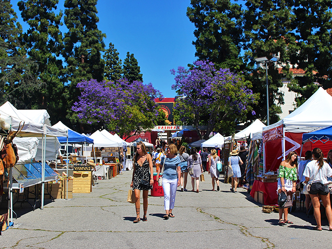 Melrose Trading Post: Where hipsters and hidden gems mingle under the California sun. It's like Instagram come to life!