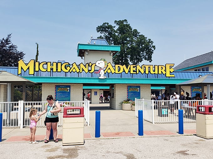 Michigan's Adventure: Roller coasters and water slides, oh my! This place is where thrill-seekers come to play.