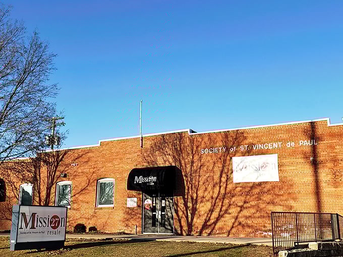 Mission: Possible. This thrift store's brick facade hides a treasure trove that would make Indiana Jones jealous.