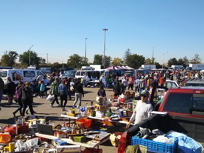 It's like Black Friday met a yard sale and decided to invite the whole neighborhood. Treasure hunting has never been this exciting—or crowded!