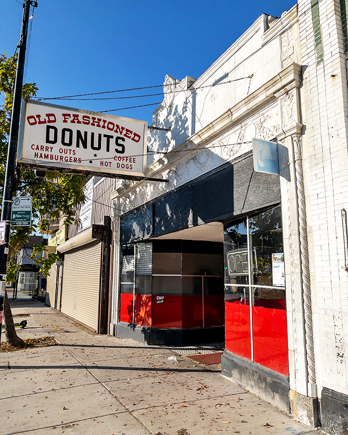 Old Fashioned Donuts: Where nostalgia meets deliciousness in a time-worn storefront. It's like biting into a warm, sugary hug from your favorite grandma.