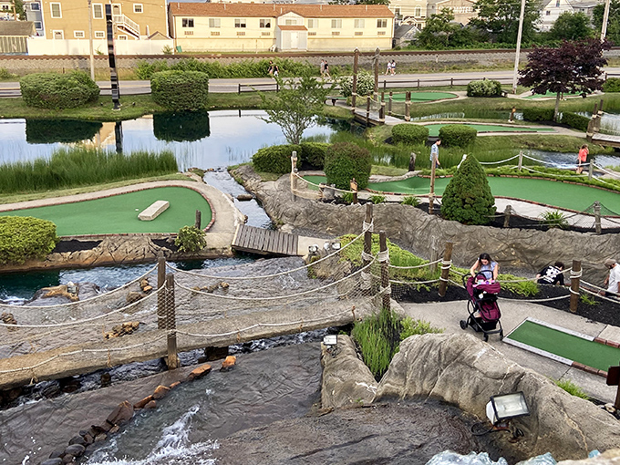 Ahoy, matey! This pirate's paradise is where golf balls walk the plank and your score might need buried treasure to recover.