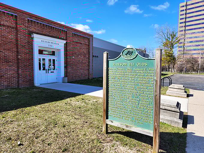 Oldsmobile's legacy lives on! The R.E. Olds Museum: where vintage meets vision, and every car tells a story.