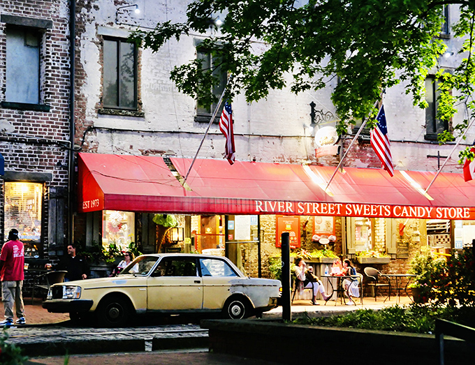 River Street Sweets: Savannah's sugar-coated time machine. This historic storefront is where pralines meet the past, and every bite is a Southern belle.