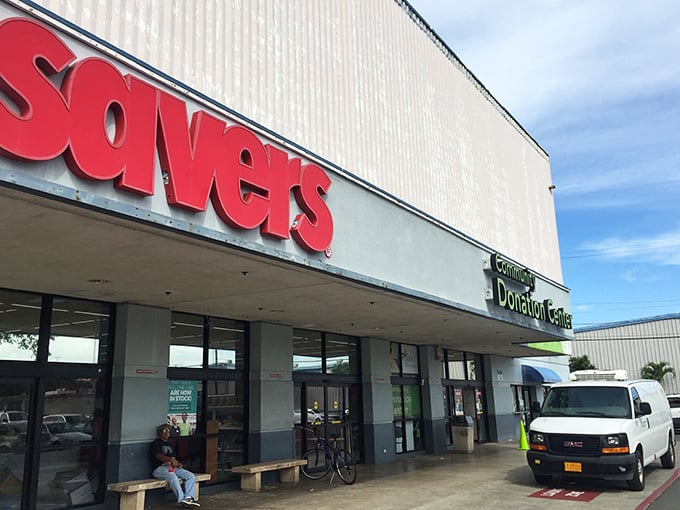 "Step into Savers Waipahu, where 'Community Donation' means you're basically a philanthropist with great taste. Marie Kondo's nightmare, bargain hunter's dream!"