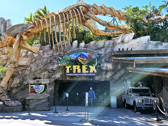Jurassic appetite! T-Rex Cafe's prehistoric playground lets you dine with dinos without fear of becoming the main course.