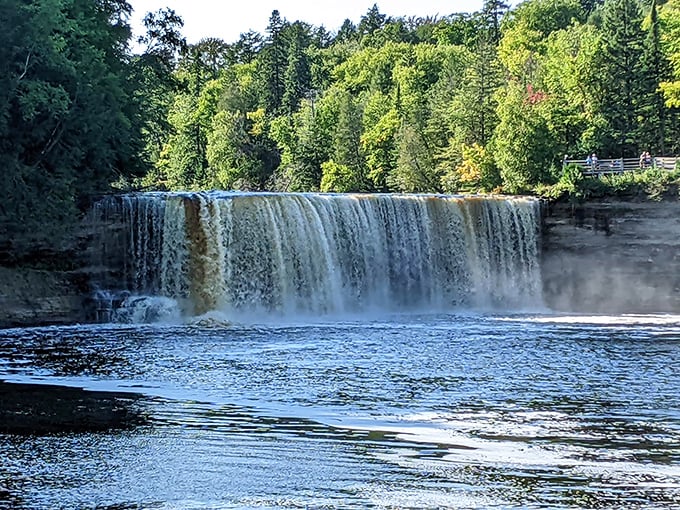 Tahquamenon Falls: The Niagara of the Midwest, but with better parking. This amber giant's got more flow than a 70s disco dancer.