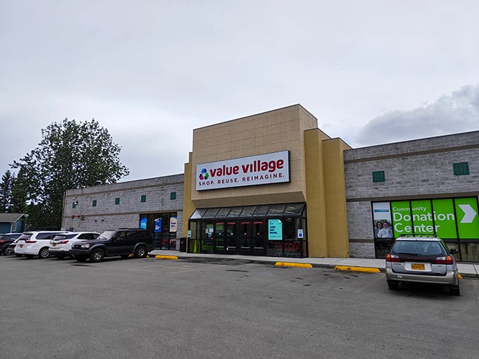 Fairbanks' Value Village: A winter wonderland of secondhand scores. It's like your cool aunt's closet, but bigger!