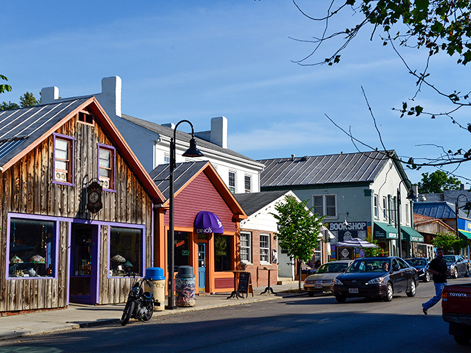 Yellow Springs: A technicolor dream in the heart of Ohio. This bohemian paradise is where tie-dye and lattes coexist in perfect harmony.