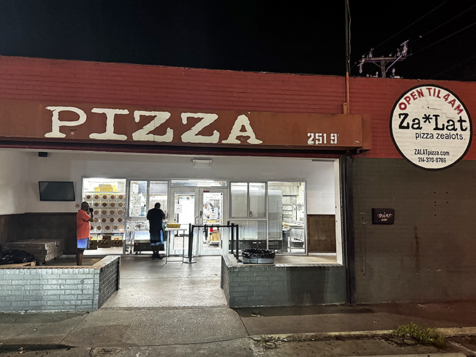 Zalat Pizza: Open 'til 4am, because sometimes you need a slice as late as your life choices.