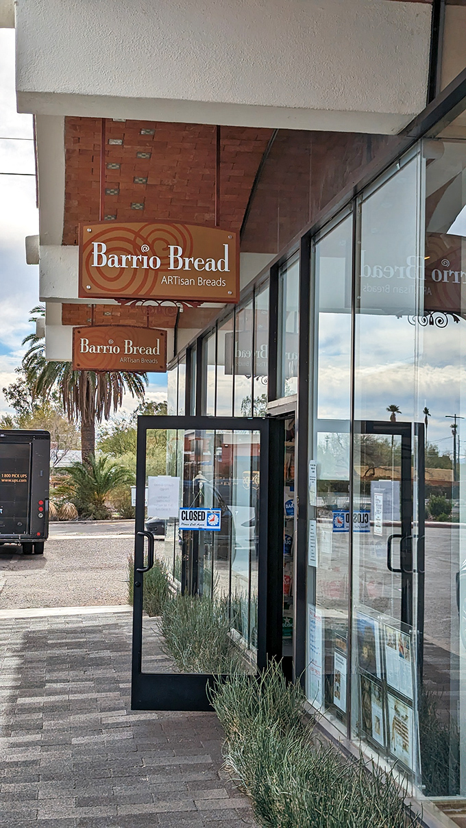 Part spaceship, part bread sanctuary. Barrio Bread's unique architecture hints at the out-of-this-world flavors waiting inside.