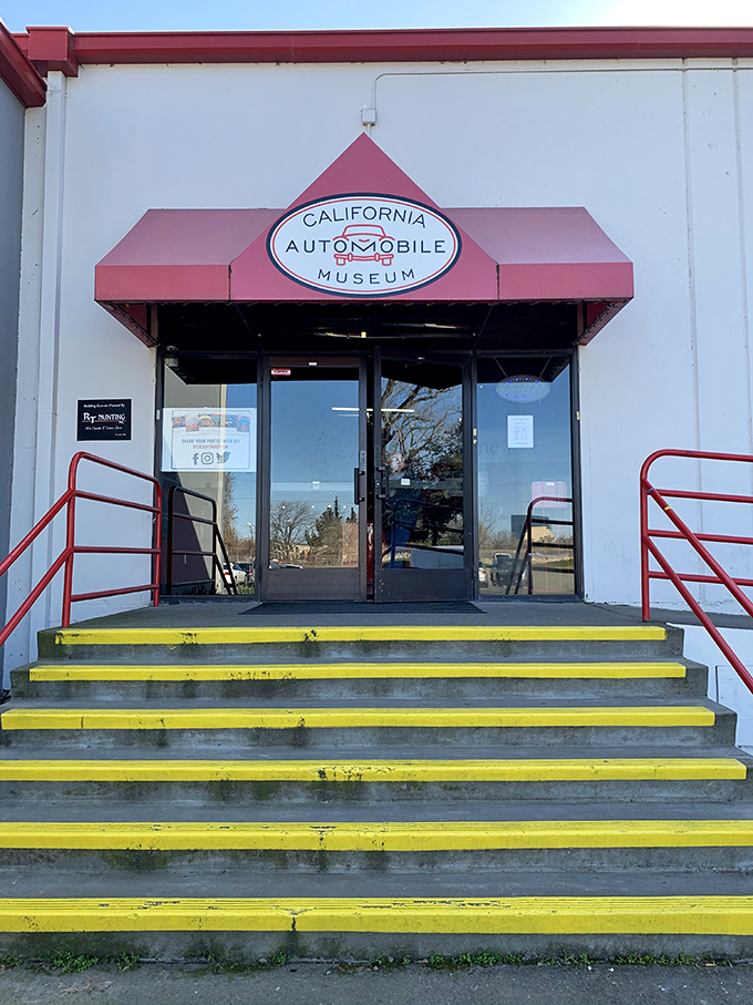 No, it's not a spaceship &ndash; it's California's automotive time machine! Prepare for a journey from Model Ts to Teslas, all under one roof.