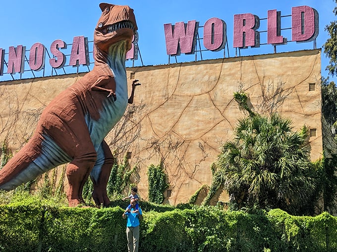 T-Rex-cellent adventure ahead! Dinosaur World brings the Mesozoic era to the Sunshine State, minus the fear factor.
